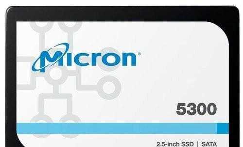 Твердотельные накопители Micron 5300 PRO 7680 GB