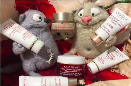 Clarins тональный крем,для лица,дезодорант Кларанс