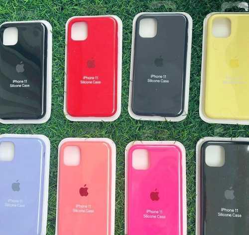 Чехлы Silicone case на iPhone Xr/11/Xs/6/6s/7/8+