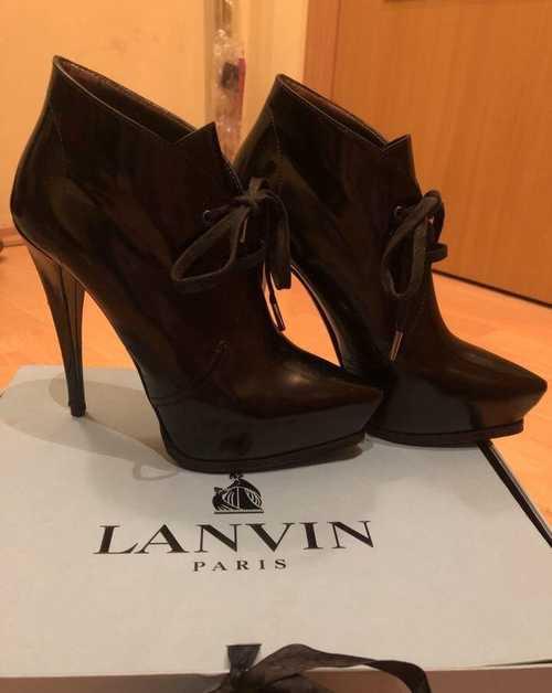 Ботильоны lanvin