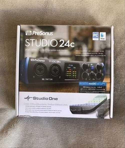 Звуковая карта PreSonus Studio 24C