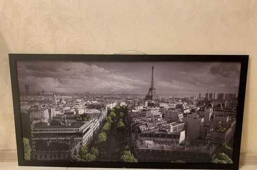 Картина постер Париж