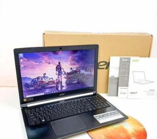Игровой ноутбук Acer i5/озу12/GTX1050ti