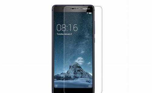 Защитное стекло 2.5D для Nokia 5.1 (прозрачное, на