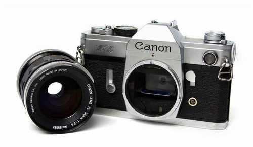 Canon FX + Canon FL 35mm f2.5