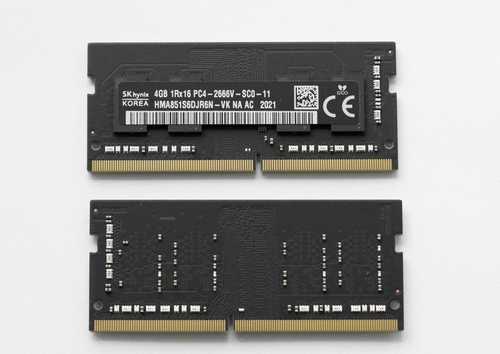 Hynix 2x4GB, 8GB DDR4 SO-dimm 2666 Mhz Apple ориг