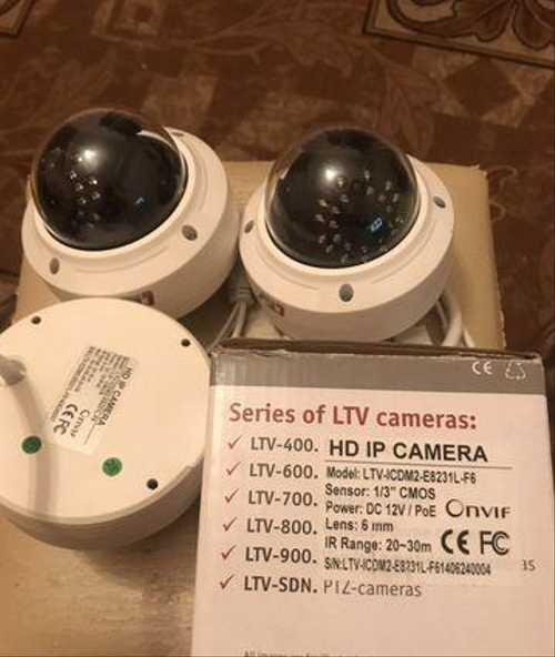 Ip Камера видеонаблюдения купольная