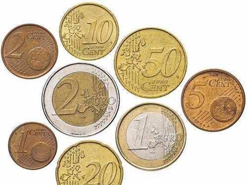 Обмен монеты евро