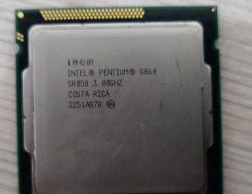 Процессор Intel Pentium G860 1155, 3GHz, 2 CPU