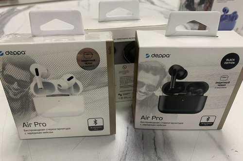 Bluetooth гарнитура Deppa Air Pro TWS BT 5.0
