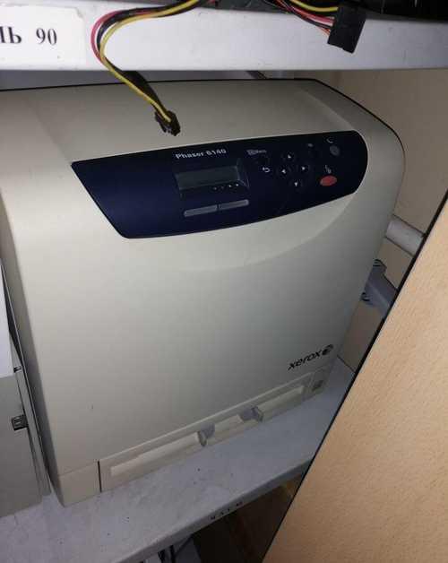 Цветной принтер Xerox Phaser 6140 ремонт или запч