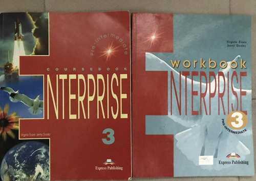 Учебник + тетрадь, Enterprise 3, pre-intermediate