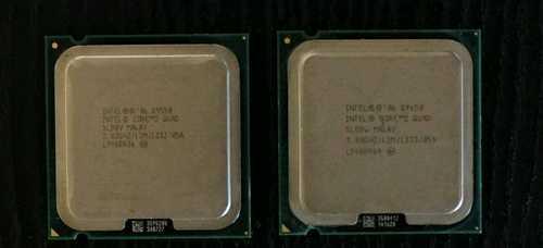 Процессоры LGA775 сокет Q 6600, 8400, 9550, 9650