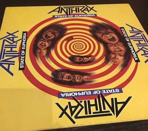 Anthrax - State of Euphoria 1988 винил