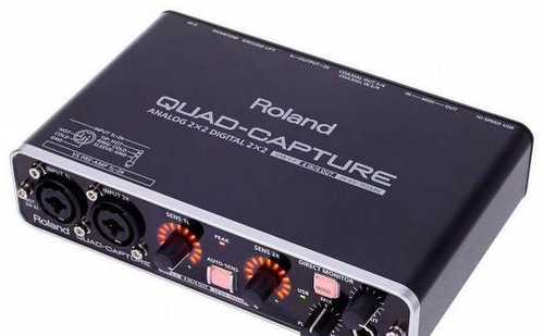 Звуковая карта Roland quad-capture