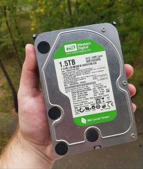 Жесткий диск WD Green 1,5TB