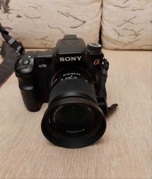 Sony A700 с объективом 18-70 mm