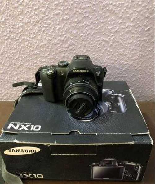 Зеркальный фотоаппарат samsung nx10 20-50mm 3.5-5