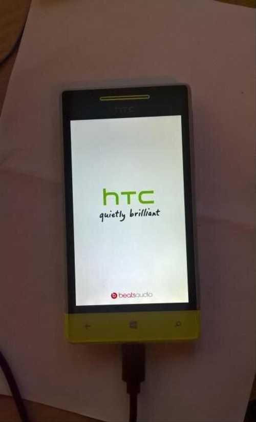 HTC 8s серый желтый неоновый