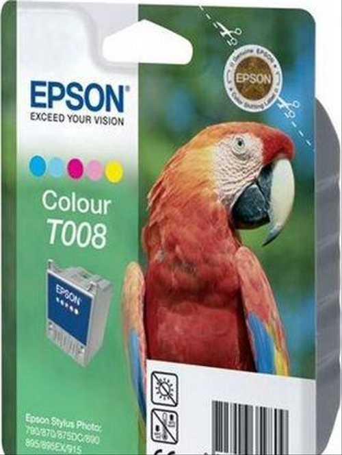 Картридж epson T008 многоцветный