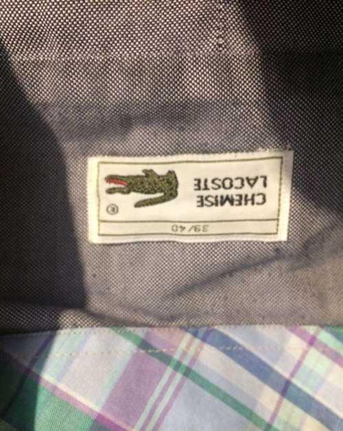 Рубашка мужская Lacoste