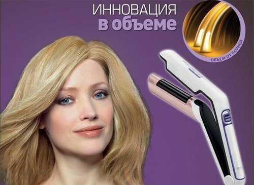 Электрощипцы для объема волос Rowenta volum'24