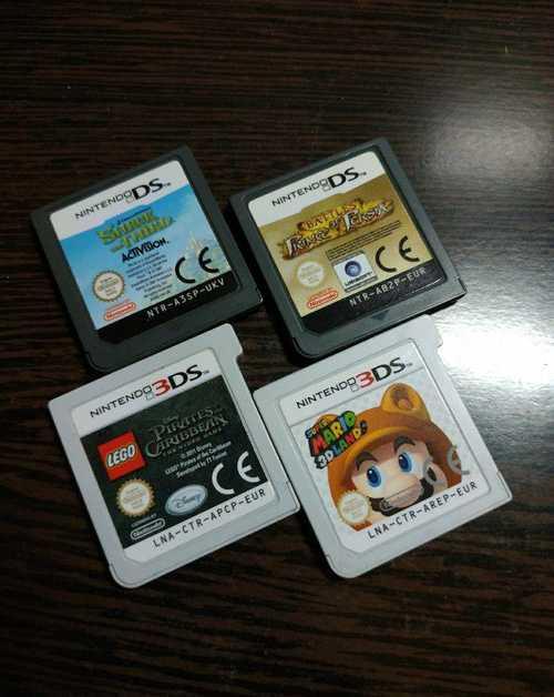 Картриджи nintendo 3ds