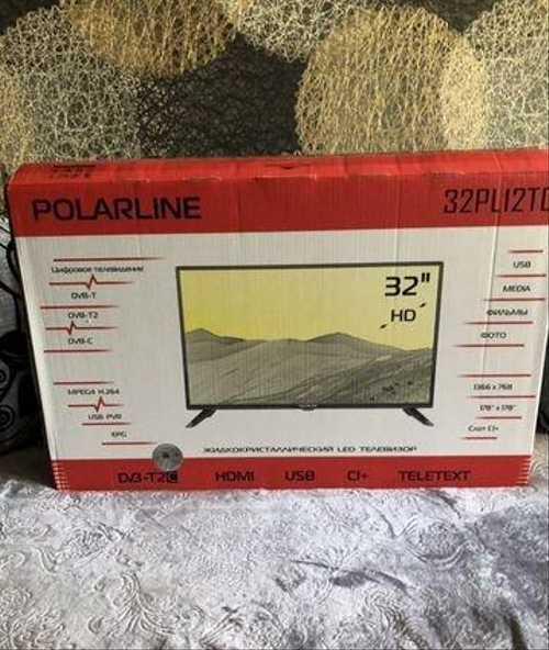 Новый цифровой телевизор LED Polarline 32PL12TC