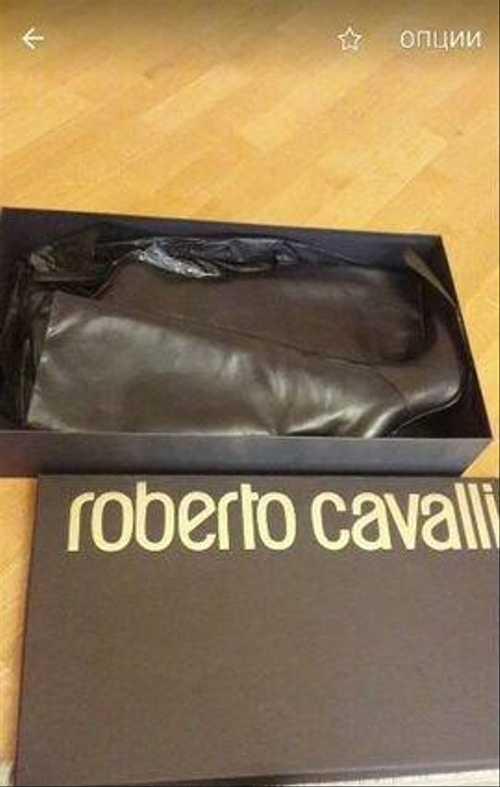 Новые сапоги Roberto Cavalli оригинал