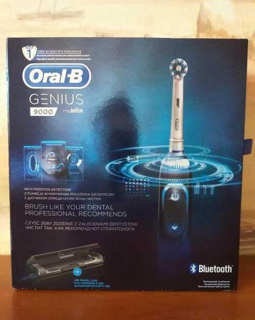 Электрическая зубная щетка Oral-B Genius 9000 Blac