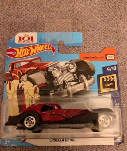 Hot wheels Cruella de Vil