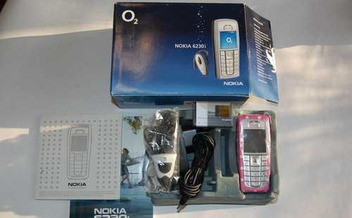 Nokia 6230i розовый, как новый, оригинал, комплект