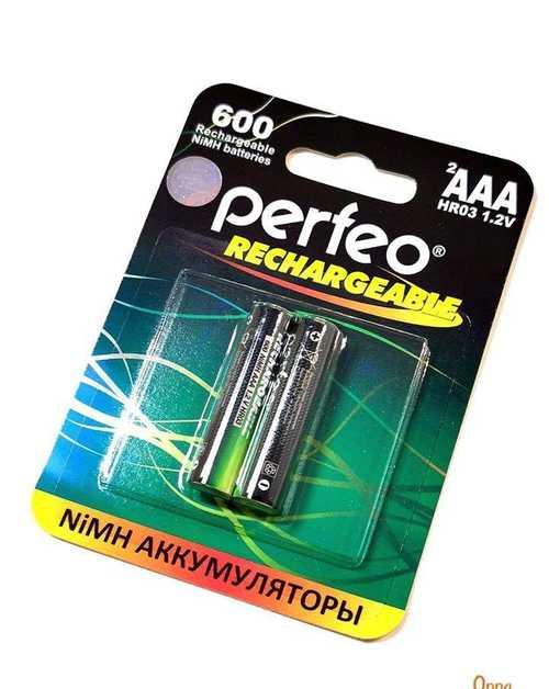 Аккумулятор AAA 600 mah 1.2V Perfeo