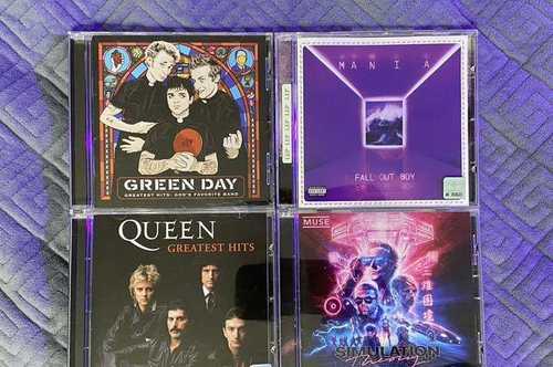 Queen, Green Day, Muse, Fall Out Boy; CD диски