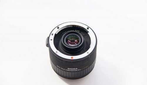 Телеконвертер Sigma 2x для Canon мануал