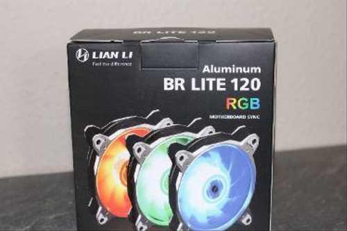 Корпусные вентиляторы Lian li Br lite 120 rgb