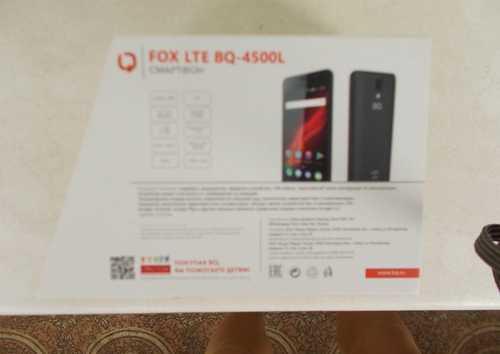 Смартфон BQ 4500L FOX LTE