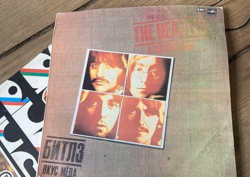 Музыкальная пластинка диск The Beatles