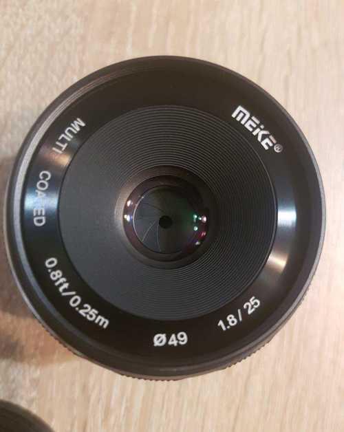 Объектив Meike 25mm F1.8 e-mount sony