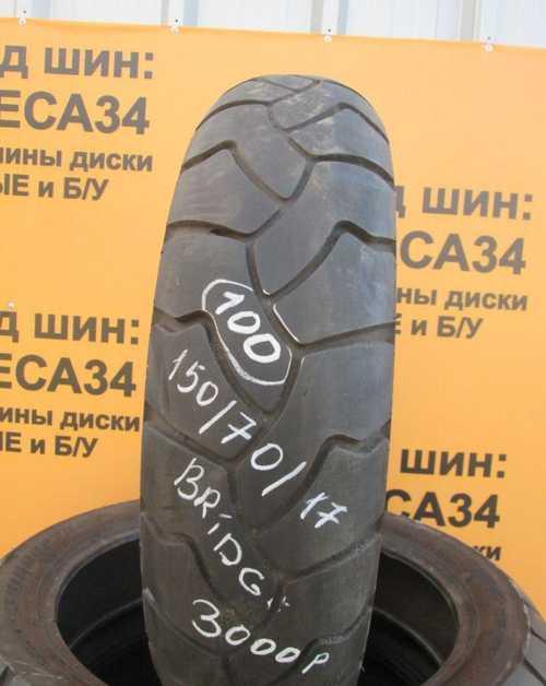 Мотошина 150/70/17 Bridgestone в идеале N100