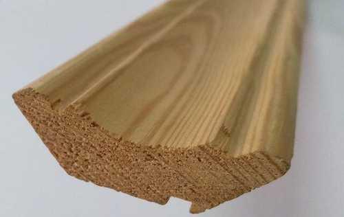 Плинтус деревянный 35 мм