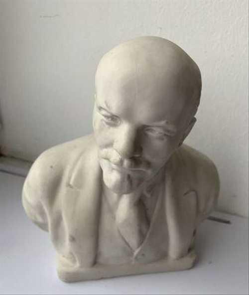Ленин бюст статуэтка бисквит лфзи фарфор