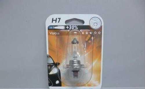Лампа philips H7-12-55 +30 Vision (Premium) блист
