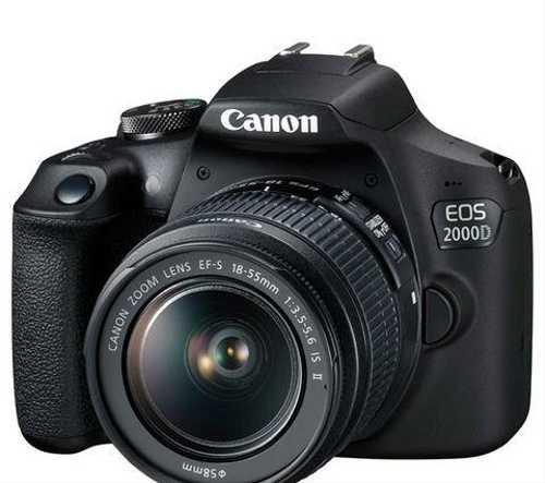 Фотоаппарат зеркальный Canon EOS 2000D