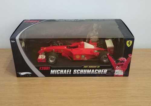 Schumacher Ferrari F2001 Hungary 1/18