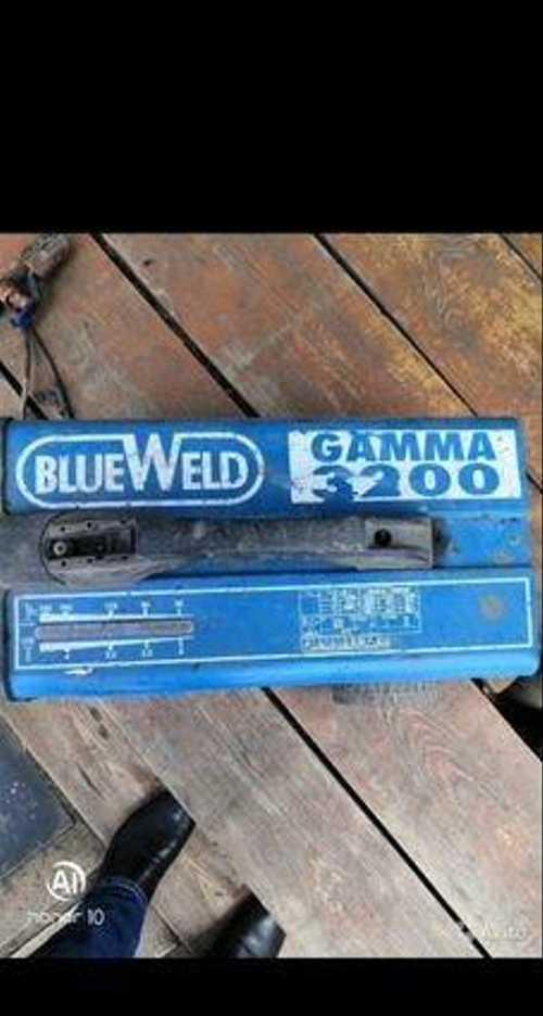 Сварочный аппарат Gamma 3200 blueweld в рабочем со