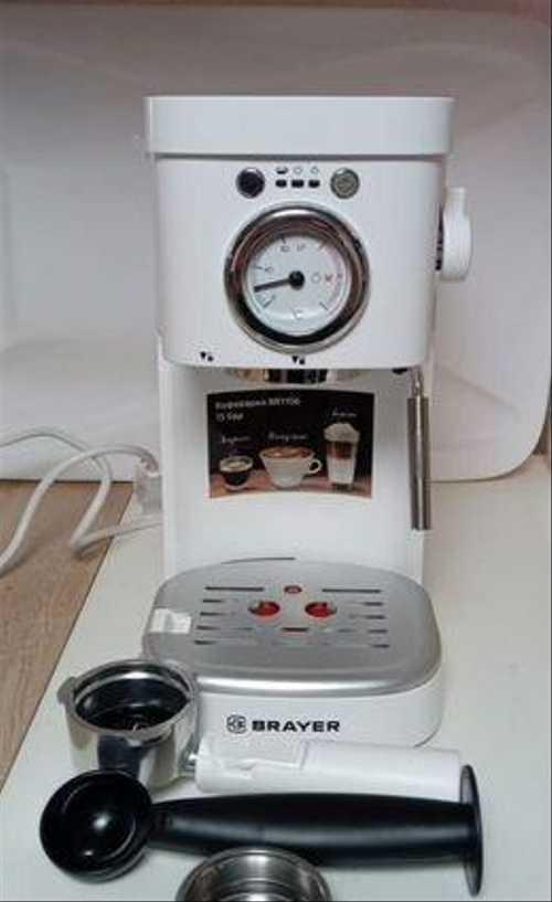 Кофеварка рожковая brayer BR1106