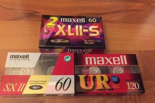 Новые кассеты Maxell