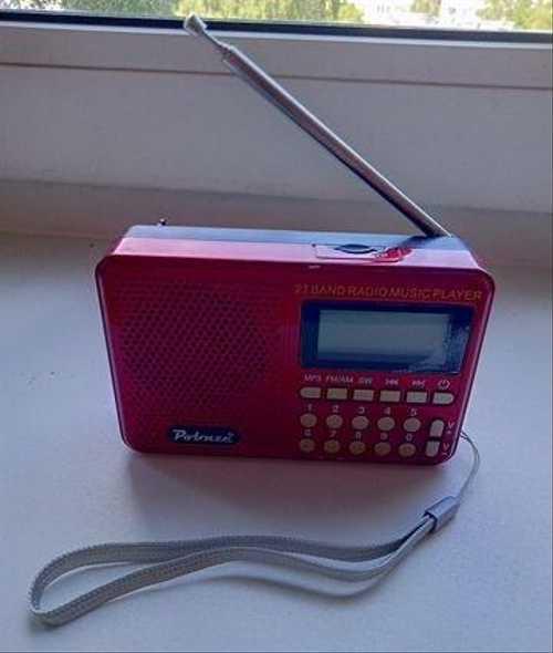 Цифровой, DSP радиоприемник с мр-3 плеером