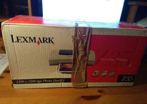 Cтруйный принтер lexmark z35